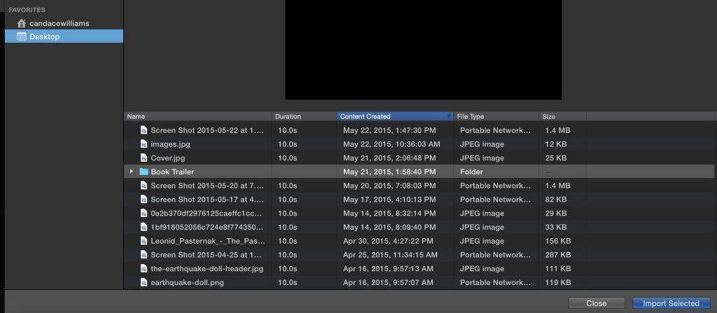 How to Make a Book Trailer in iMovie Part One | Celebrating Independent ...